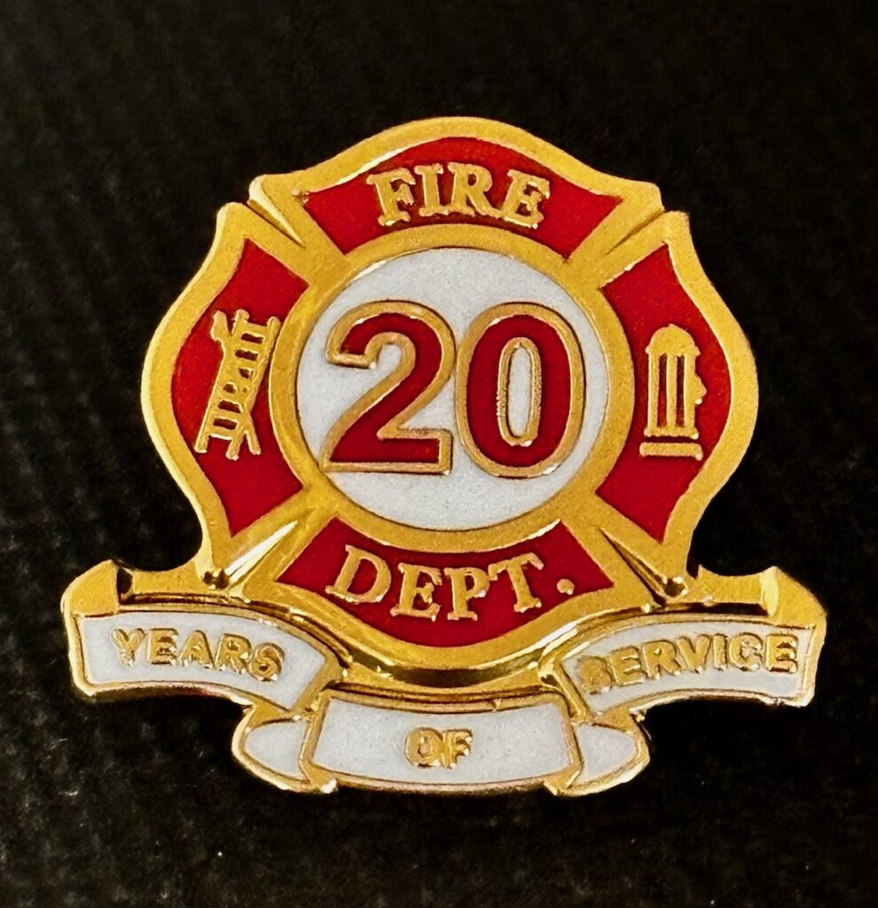 20 Years of Service Lapel Pin | Hilliard Ewing Designs